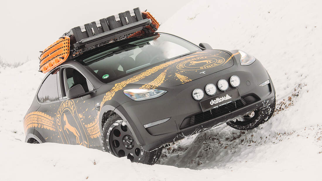 Delta 4x4 Tuning Tesla Model Y: Plötzlich Offroader | AUTO MOTOR UND SPORT