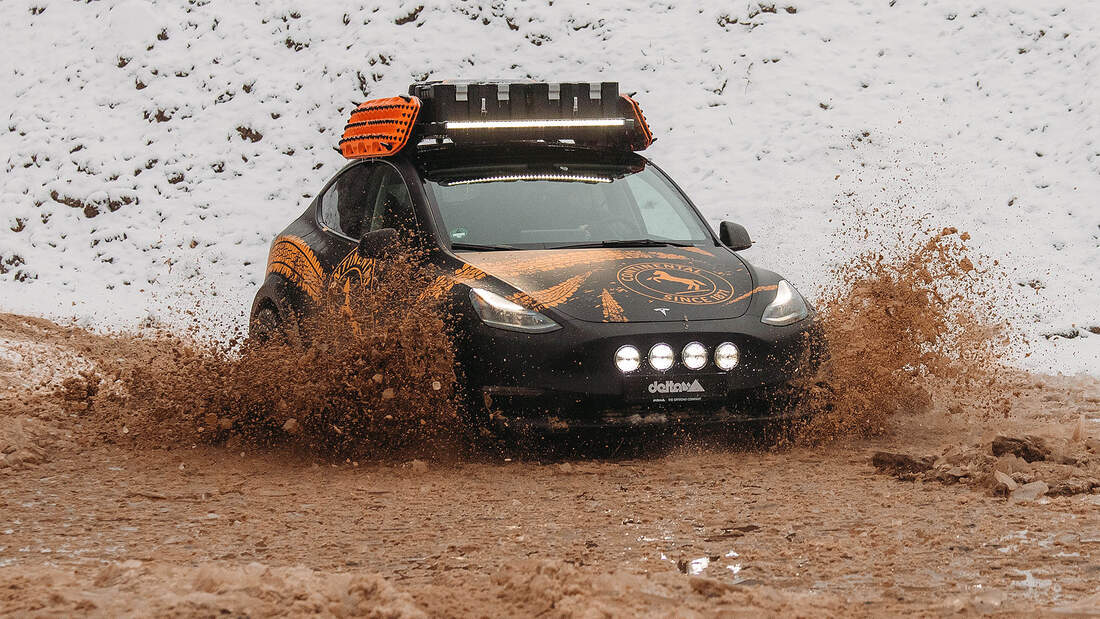 Delta 4x4 Tuning Tesla Model Y: Plötzlich Offroader | AUTO MOTOR UND SPORT