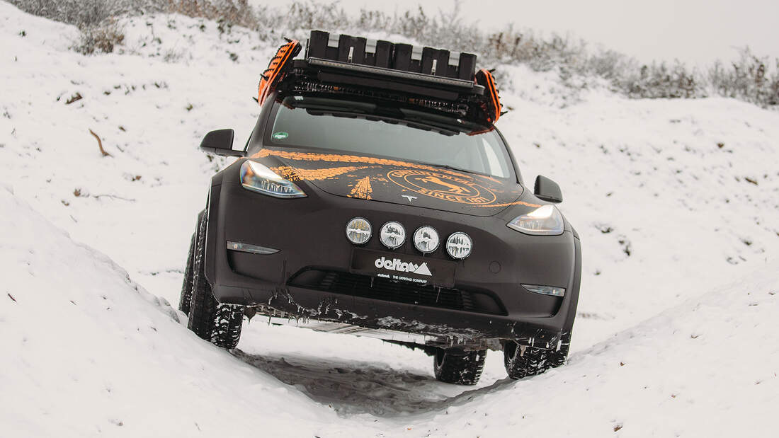 Delta 4x4 Tuning Tesla Model Y: Plötzlich Offroader | AUTO MOTOR UND SPORT