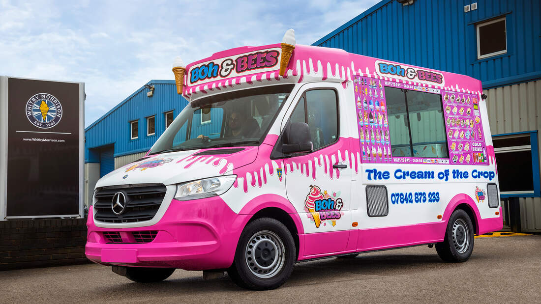 Whitby Morrison baut 55 Mercedes Sprinter zu Eiswagen um | AUTO MOTOR ...