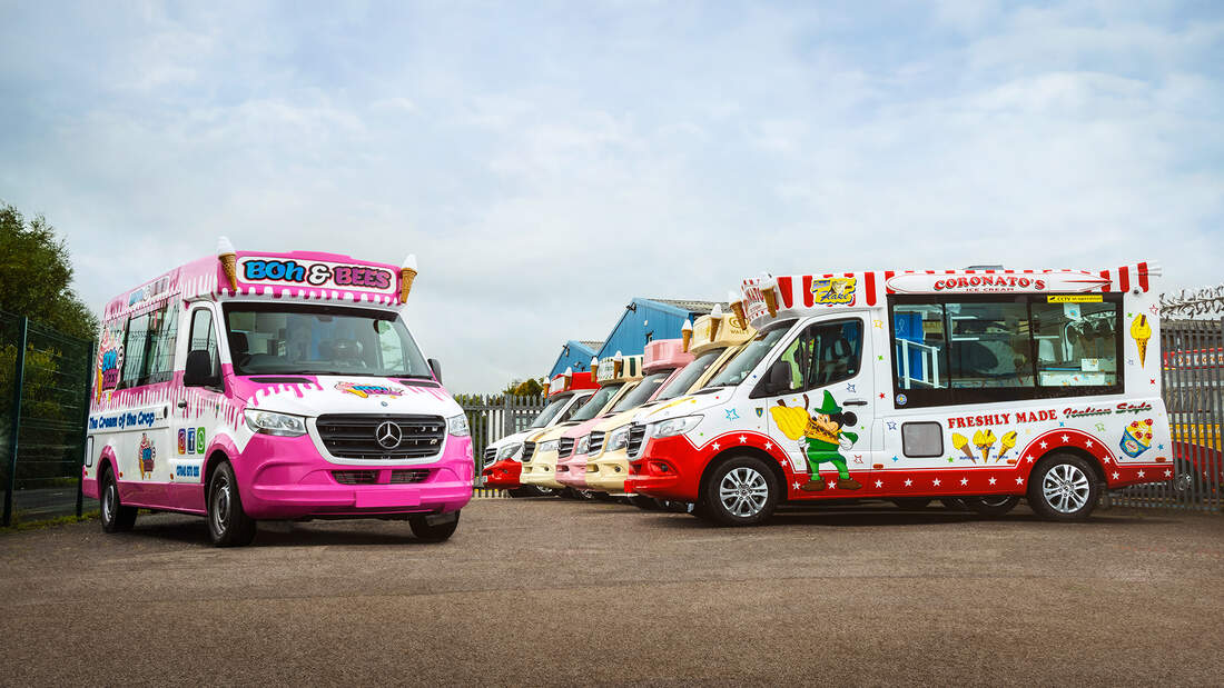 Whitby Morrison baut 55 Mercedes Sprinter zu Eiswagen um | AUTO MOTOR ...