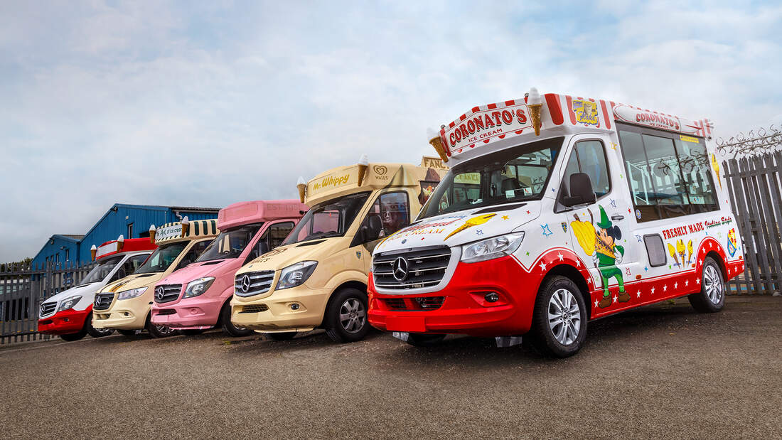 Whitby Morrison baut 55 Mercedes Sprinter zu Eiswagen um | AUTO MOTOR ...