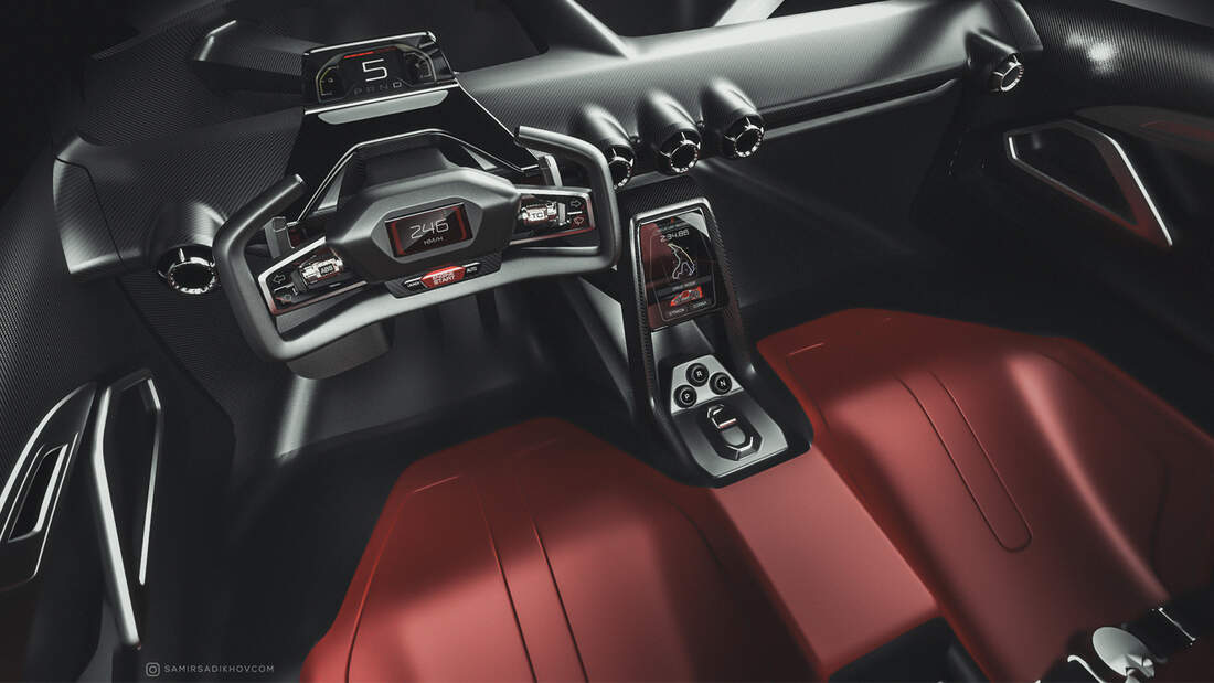 Design Concept Ferrari F4T: Frischer Look für die Ikone F40 | AUTO ...