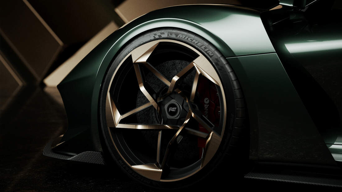 Design Concept Ferrari F4t Frischer Look Für Die Ikone F40 Auto