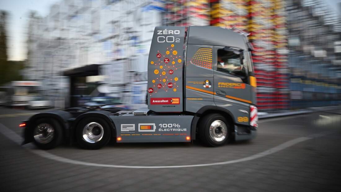 Riesenbatterie: Elektro-Truck mit 1.000 kWh | AUTO MOTOR UND SPORT