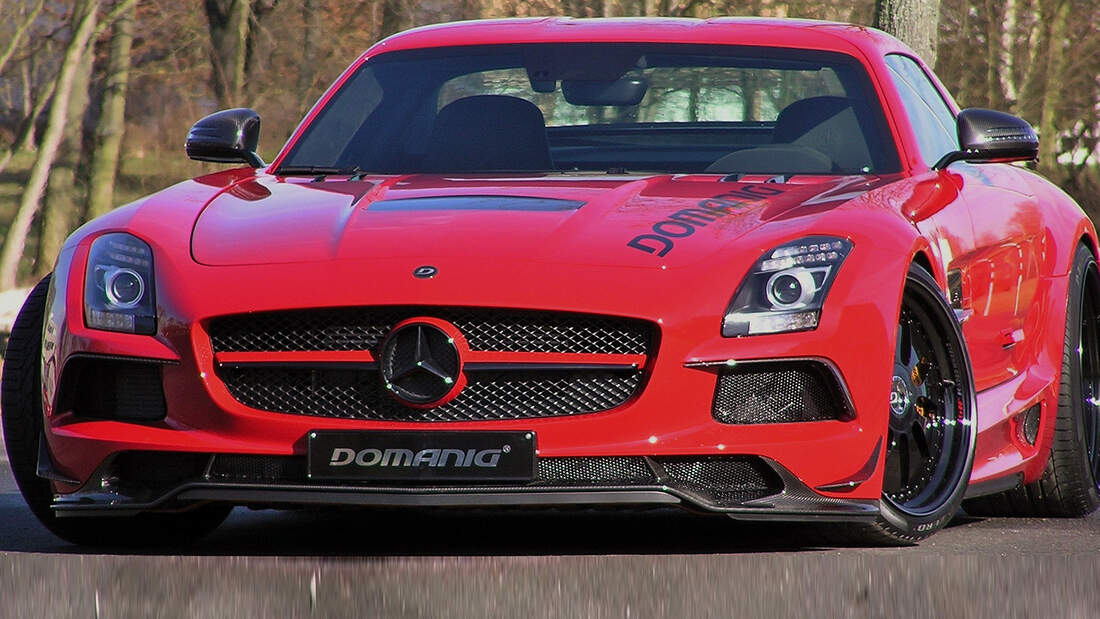 Aufgemotzte Mercedes SLS AMG: Leistungsstark, ultrabreit und schnell ...