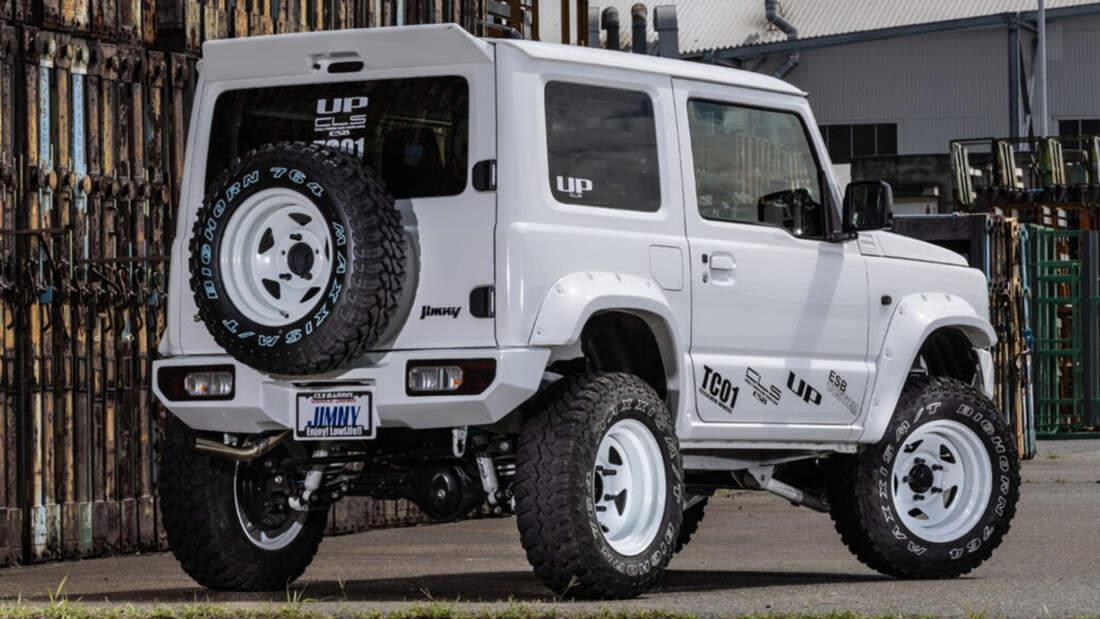 Suzuki Jimny Tuning von ESB: Hoch oder tief? Geht beides | AUTO MOTOR ...