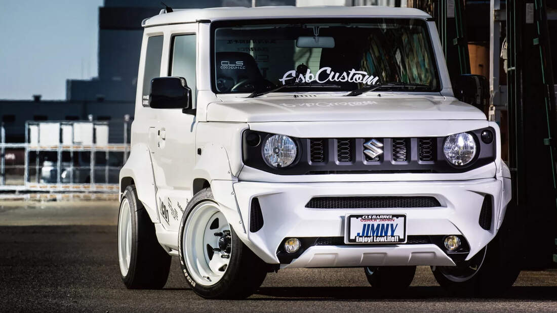 Suzuki Jimny Tuning von ESB: Hoch oder tief? Geht beides | AUTO MOTOR ...