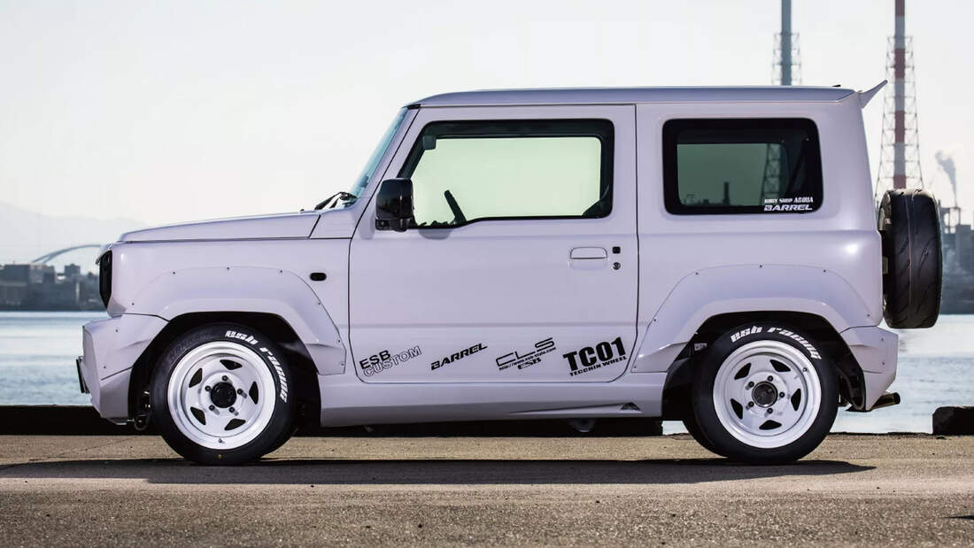 Suzuki Jimny Tuning von ESB: Hoch oder tief? Geht beides | AUTO MOTOR ...