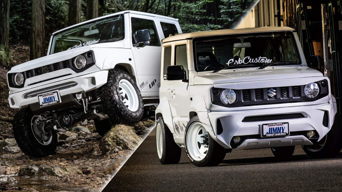 Suzuki Jimny Tuning von ESB: Hoch oder tief? Geht beides | AUTO MOTOR ...