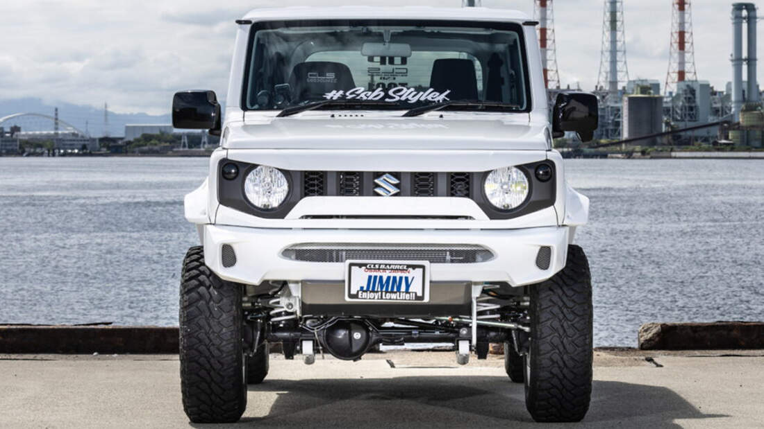 Suzuki Jimny Tuning von ESB: Hoch oder tief? Geht beides | AUTO MOTOR ...