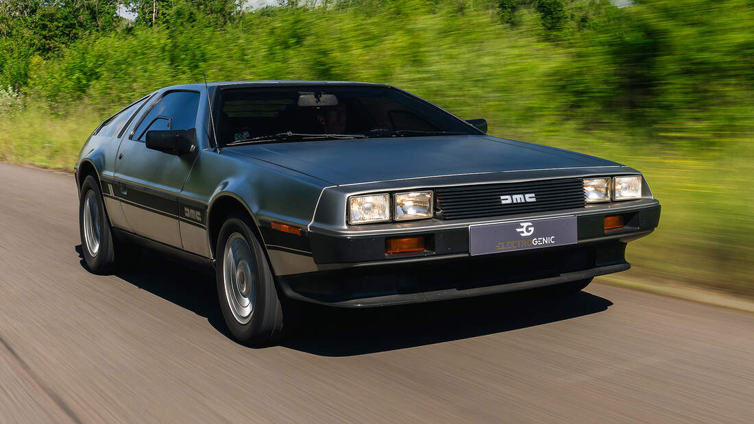 DeLorean DMC-12: Electrogenic mit Elektro-Umbau | AUTO MOTOR UND SPORT