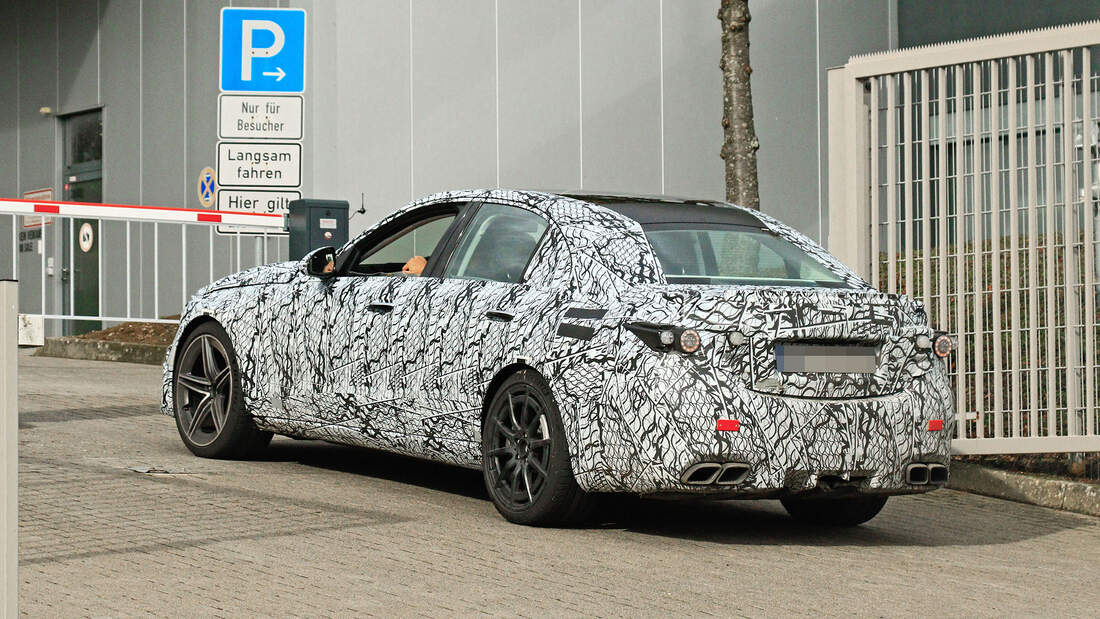 Neuer Mercedes-AMG C63 (2022) mit Vierzylinder | AUTO MOTOR UND SPORT