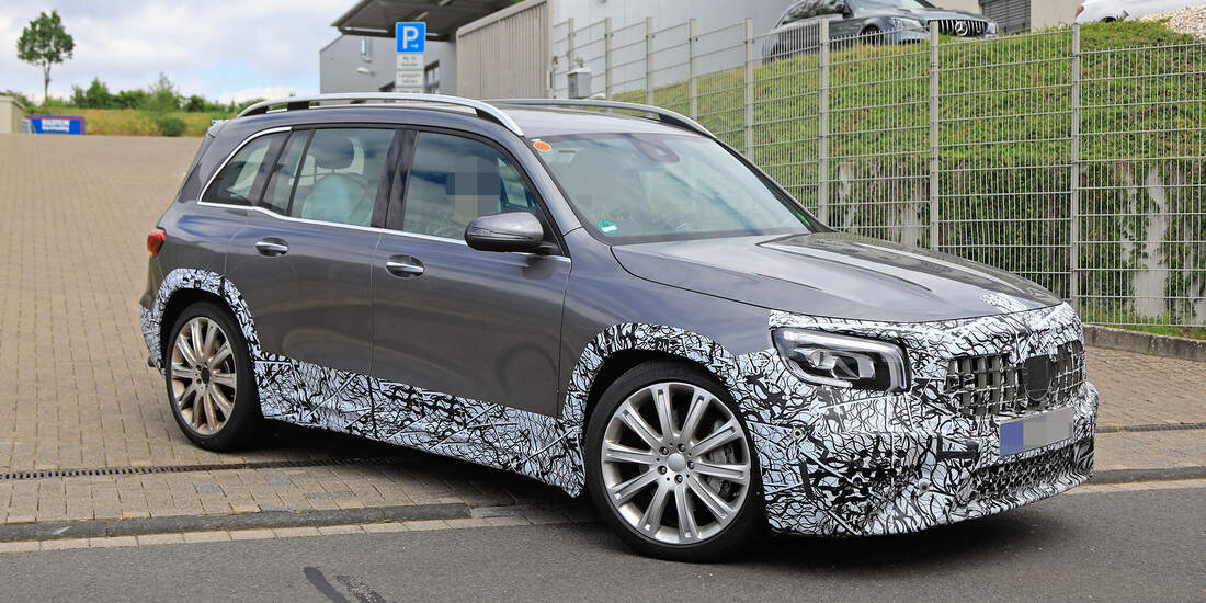 Neuer Mercedes-AMG GLB 45 (2020) erstmals erwischt - auto motor und sport