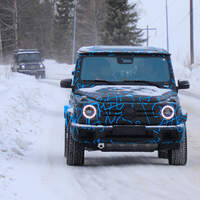 Mercedes EQG mit neuem „G-Turn“-Video : Elektro-G-Klasse mit zwei ...
