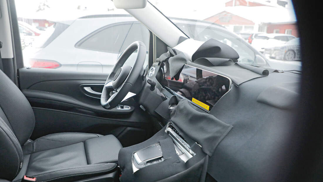 Facelift Mercedes V-Klasse: Innen wird es modern | AUTO MOTOR UND SPORT