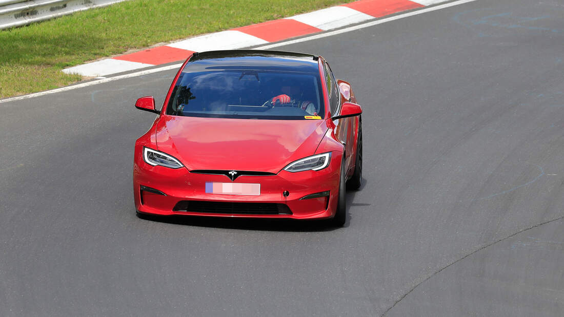 Tesla Model S Plaid Auf Dem Nürburgring Auto Motor Und Sport