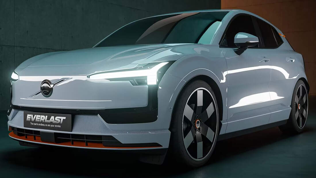 Everlast Customs Volvo EX30: Niels van Roij interpretiert E-SUV | AUTO ...