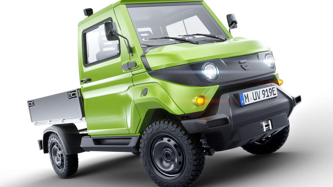 Evum Motors A-Car: E-Transporter für Kommunaleinsatz - auto motor und sport