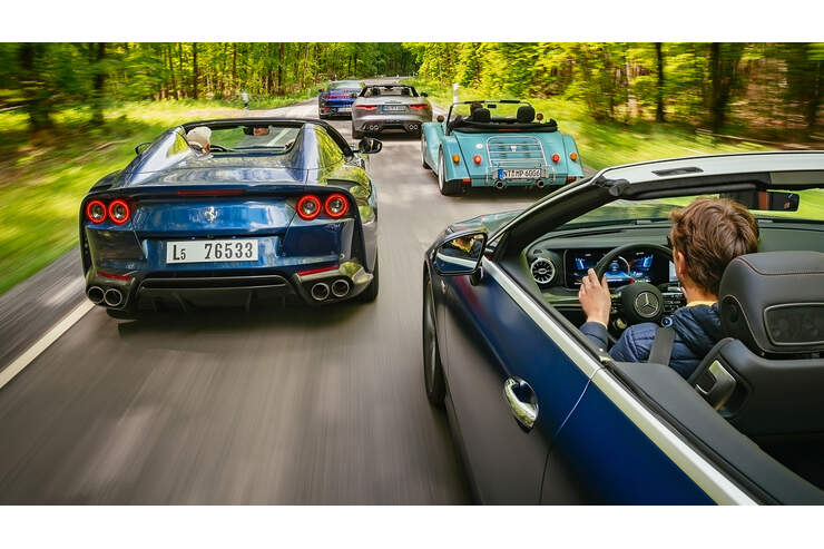 Cabrio-Vergleich: 5 Sportler mit Aero-Dynamik | AUTO MOTOR UND SPORT