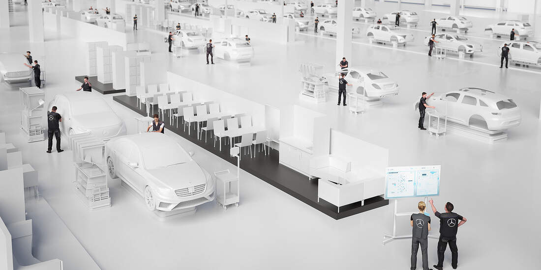 Daimler AG Factory 56: Mercedes baut Werk der Zukunft - auto motor und ...