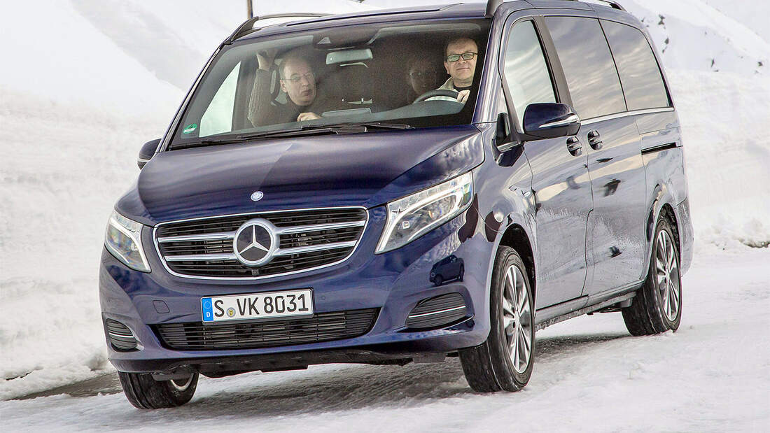 Fahrbericht Mercedes V-Klasse 4-Matic: Allradantrieb perfekt kombiniert ...
