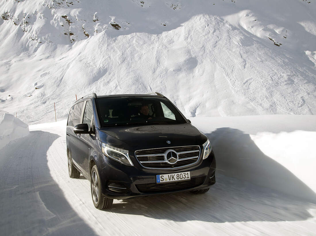 Fahrbericht Mercedes V-Klasse 4-Matic: Allradantrieb perfekt kombiniert ...