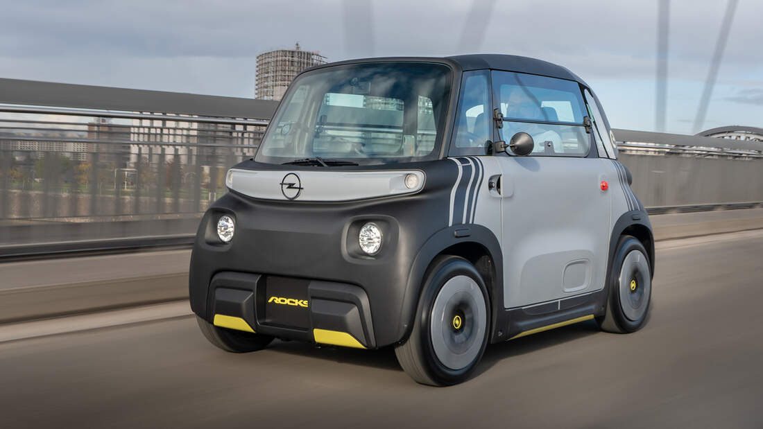 Opel Rocks-E: So fährt der winzige 45-km/h-Opel | AUTO MOTOR UND SPORT