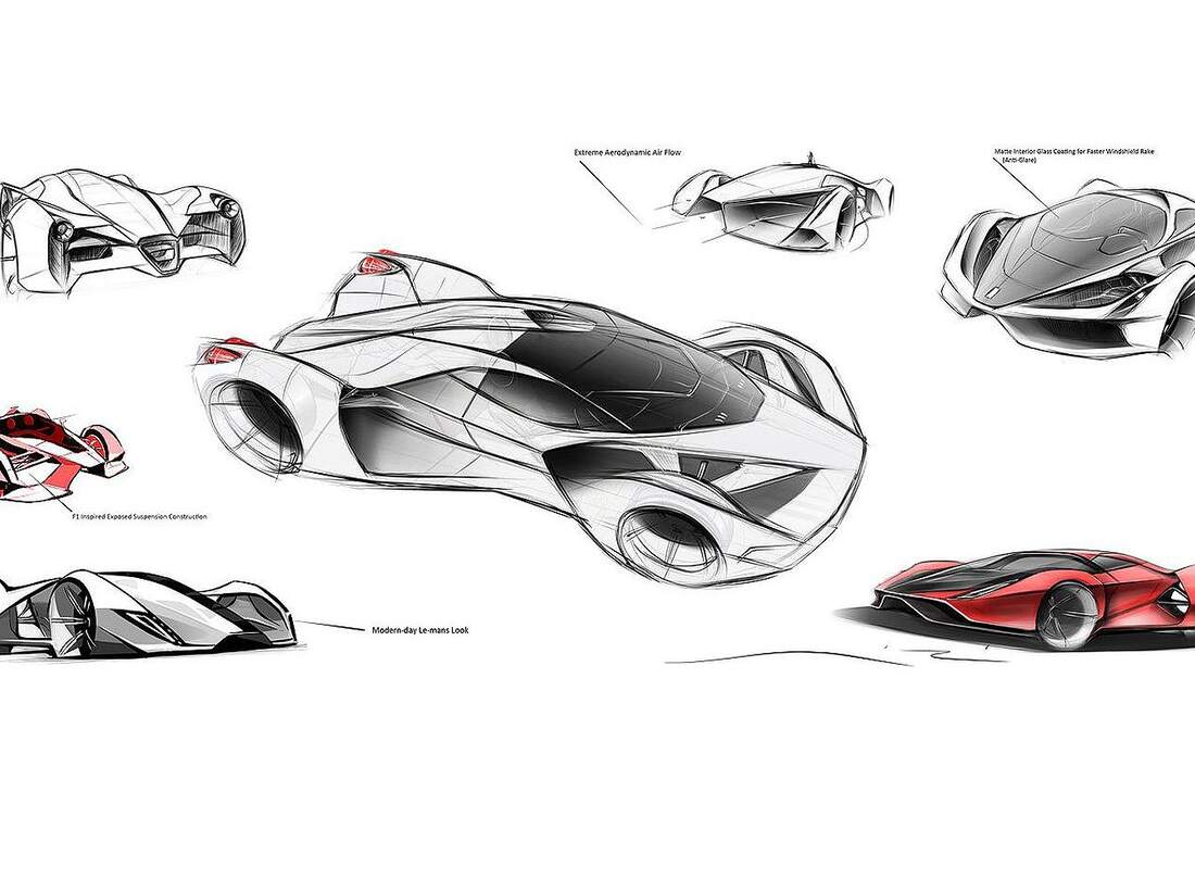 Ferrari F80: Der 500-km/h-Erbe des Ferrari LaFerrari - auto motor und sport