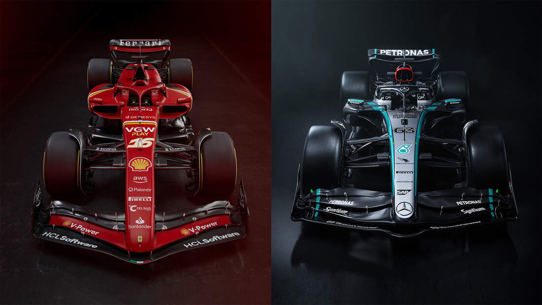 F1-Technik: Mercedes und Ferrari mit Konzept-Wechsel | AUTO MOTOR UND SPORT
