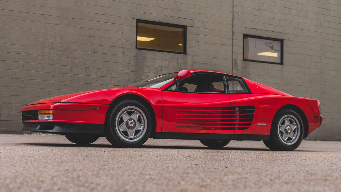 Ferrari Testarossa "Flying Mirror" mit unter 6.000 km | AUTO MOTOR UND ...