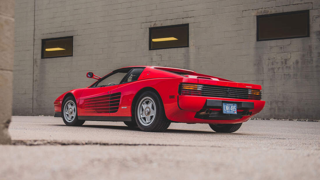 Ferrari Testarossa "Flying Mirror" mit unter 6.000 km | AUTO MOTOR UND ...