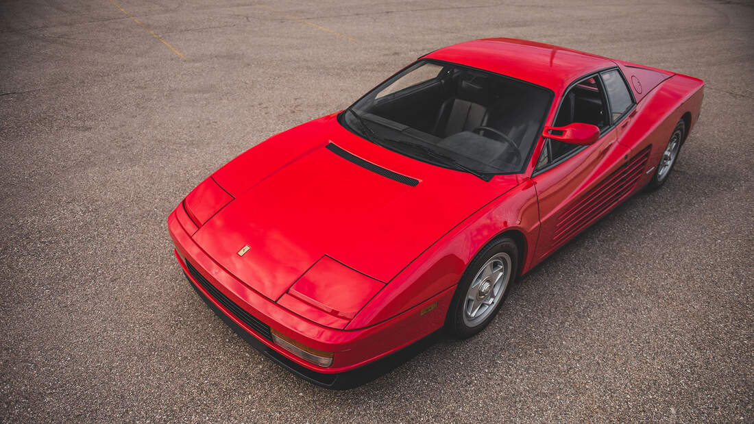 Ferrari Testarossa "Flying Mirror" mit unter 6.000 km | AUTO MOTOR UND ...