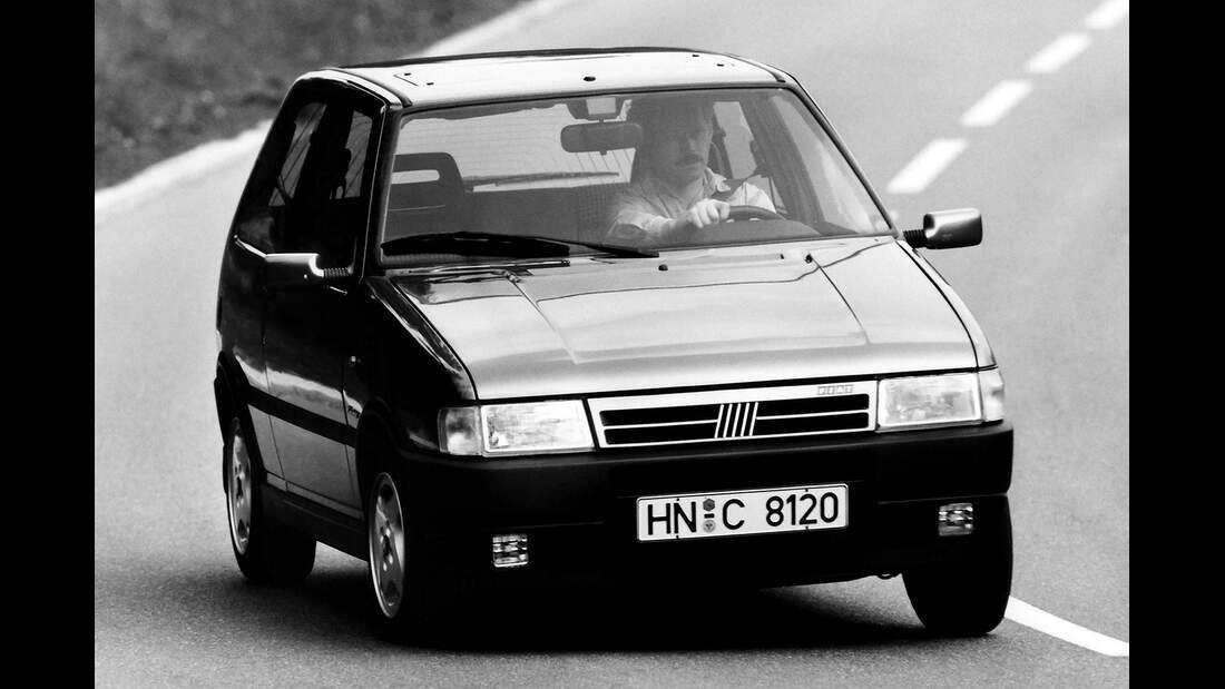 Fiat Uno Turbo i.e. ab 5.000 €: Brachiales Turboglühen | AUTO MOTOR UND ...