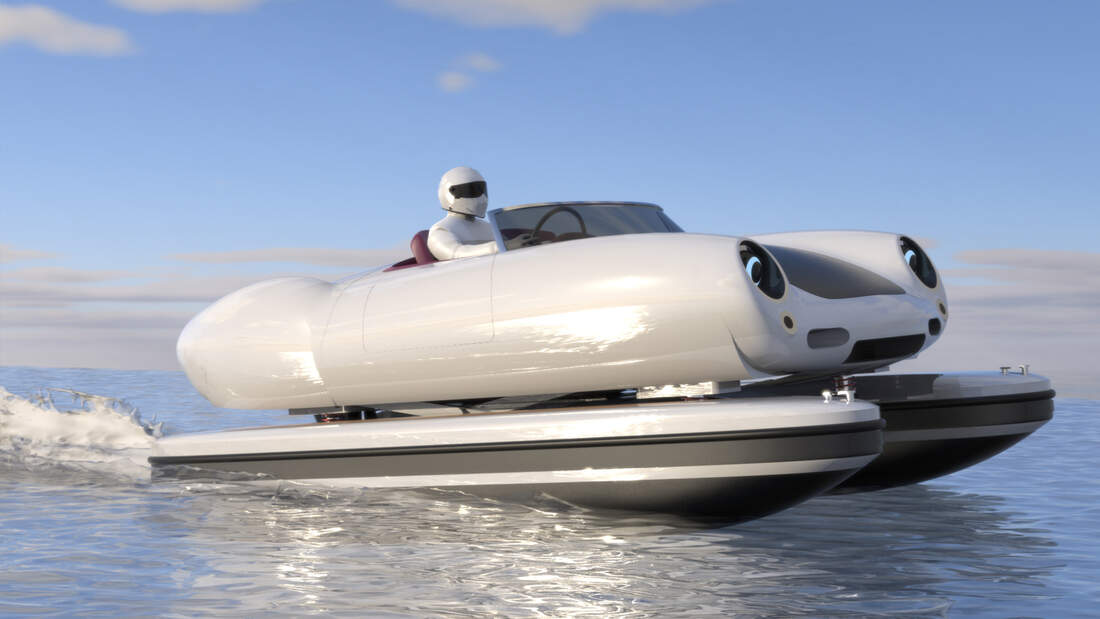 Floating Motors: In Benz und Bulli zur See | AUTO MOTOR UND SPORT
