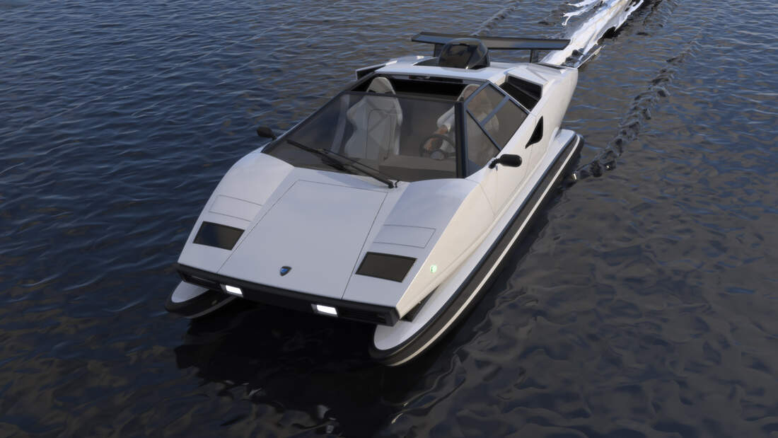 Floating Motors: In Benz und Bulli zur See | AUTO MOTOR UND SPORT