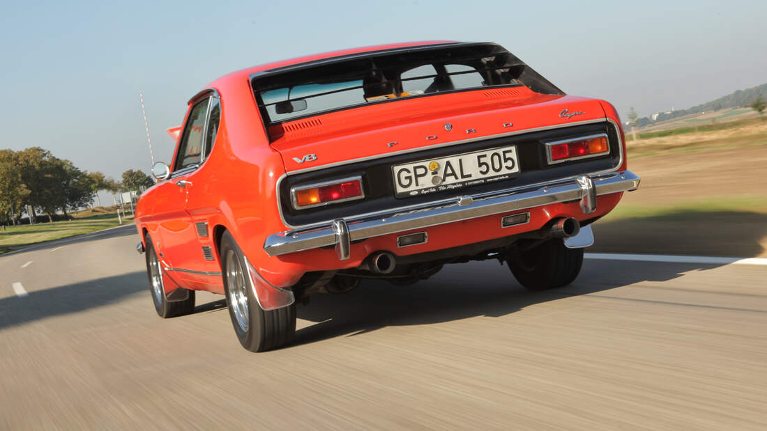 Ford Capri Perana im Fahrbericht: V8-Capri - Dampfkatapult aus ...