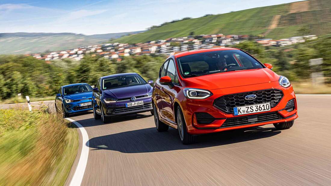 Ford Fiesta, Kia Rio und VW Polo im Test | AUTO MOTOR UND SPORT