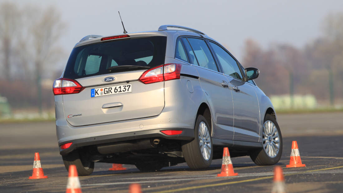 Ford Grand C-Max im Test: Siebensitzer-Van mit Schiebetüren - auto ...