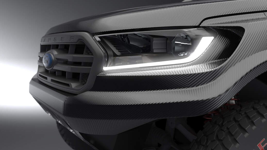 Ford Ranger Rally Raid: Rallye-Monster mit 3,5-Liter-V6-Biturbo - auto ...