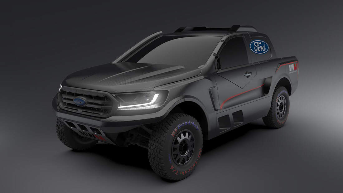 Ford Ranger Rally Raid: Rallye-Monster mit 3,5-Liter-V6-Biturbo - auto ...