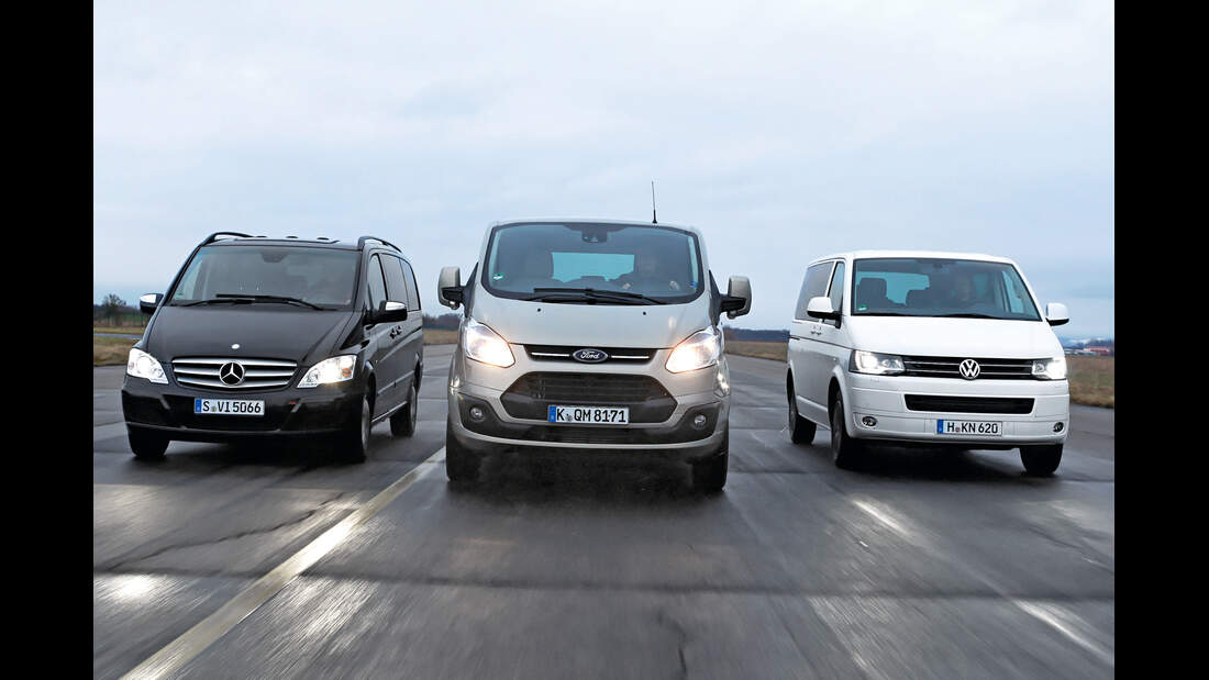 Zugfahrzeuge Ford Tourneo Custom, Mercedes Viano, VW Multivan | AUTO ...