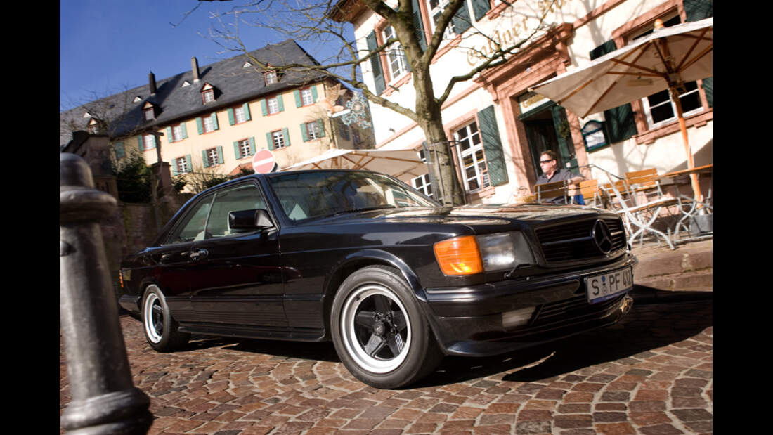 Mercedes-Benz 500 SEC-AMG im Fahrbericht: Heißes S-Klasse-Coupé von AMG ...