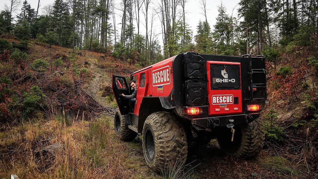 Ghe-O Motors Rescue und Fire Fighter: Rumänische Rettungs-Monster ...