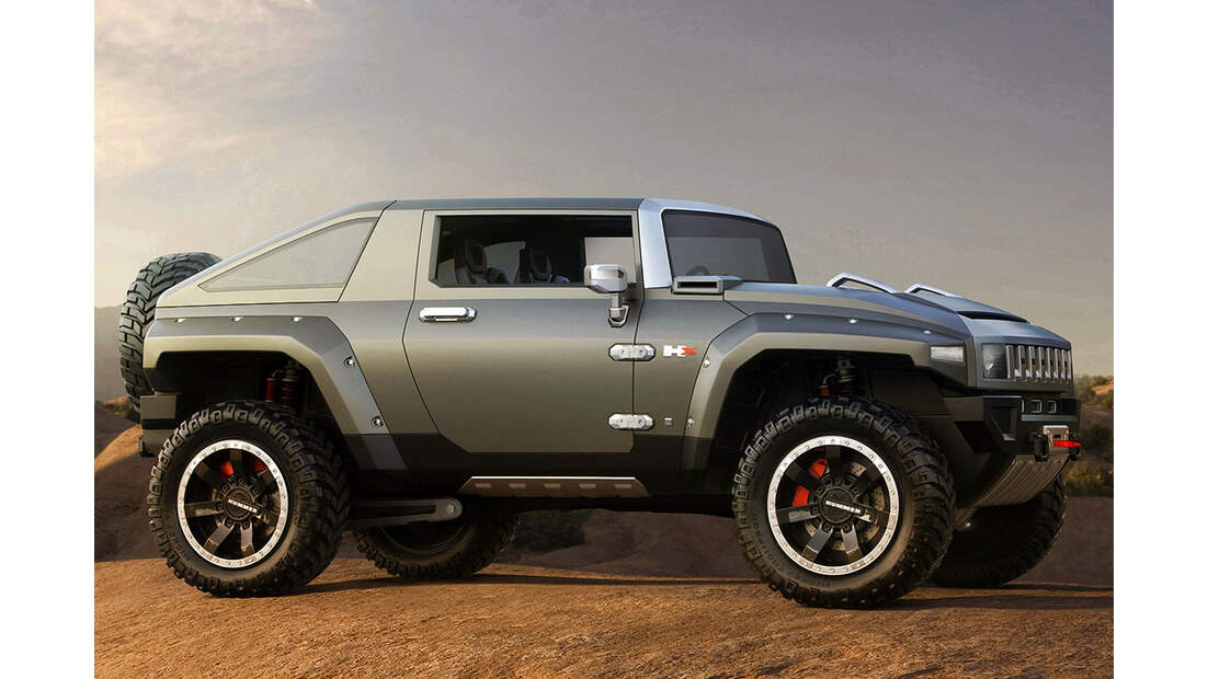 MEV Hummer HX Elektro Hummer fur den Vorgarten AUTO MOTOR UND SPORT