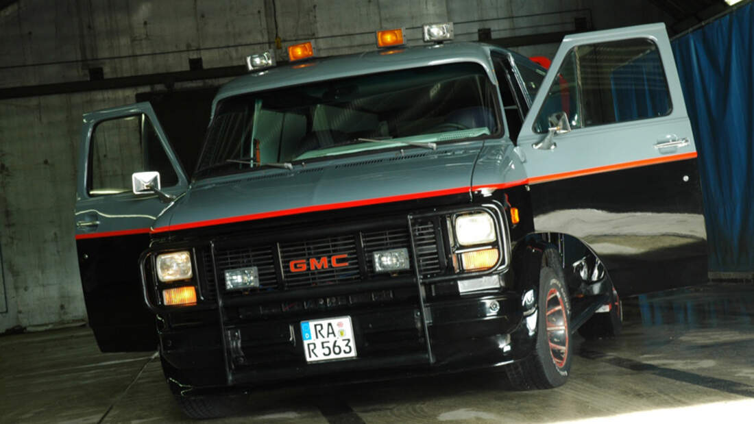 Berühmte Filmautos - der A-Team-GMC Vandura - auto motor und sport
