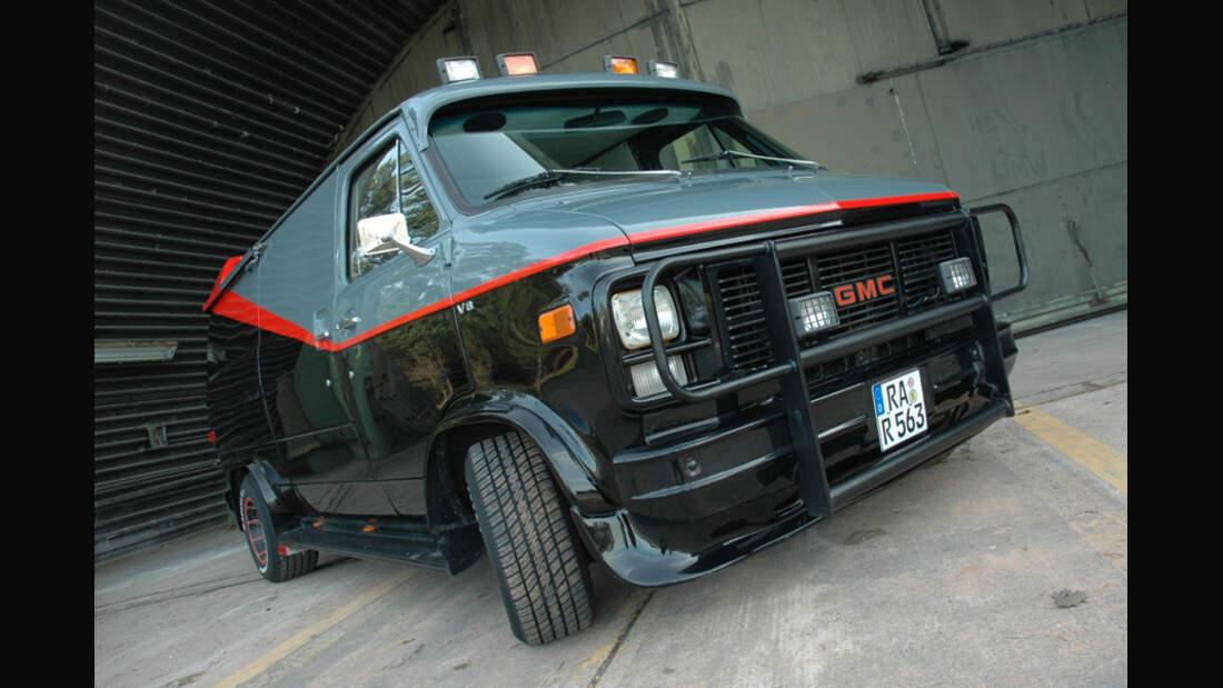 Berühmte Filmautos - der A-Team-GMC Vandura - auto motor und sport