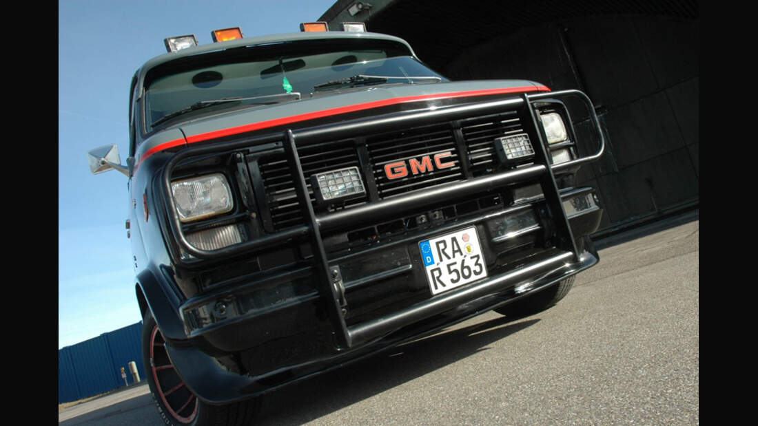 Berühmte Filmautos - der A-Team-GMC Vandura - auto motor und sport