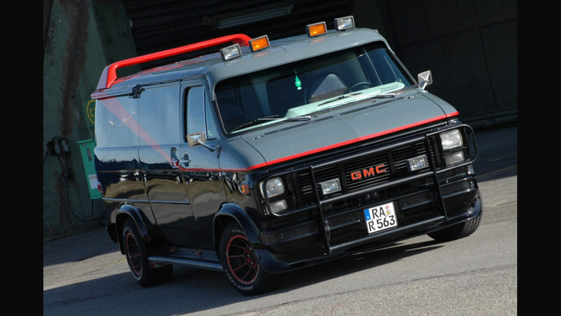 Berühmte Filmautos - der A-Team-GMC Vandura - auto motor und sport