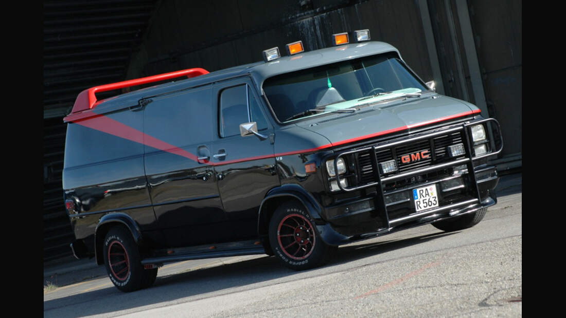 Berühmte Filmautos - der A-Team-GMC Vandura - auto motor und sport